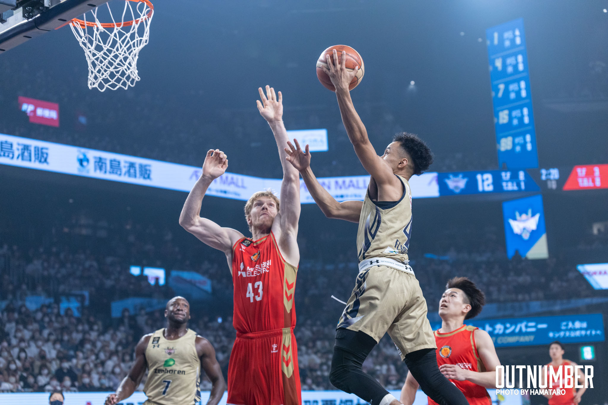 今村24得点の活躍でキングス先勝 琉球ゴールデンキングス vs 名古屋ダイヤモンドドルフィンズ CSクォーターファイナルGAME1【2023.05.12】 - OUTNUMBER WEB